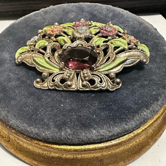 pot metal | Jewelry | 93s Brooch | Poshmark